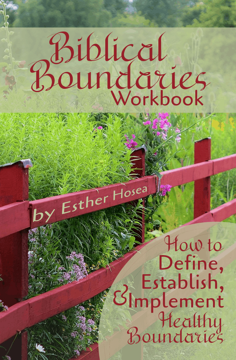 Biblical Boundaries Workbook Cover - His Dearly Loved Daughter Ministries